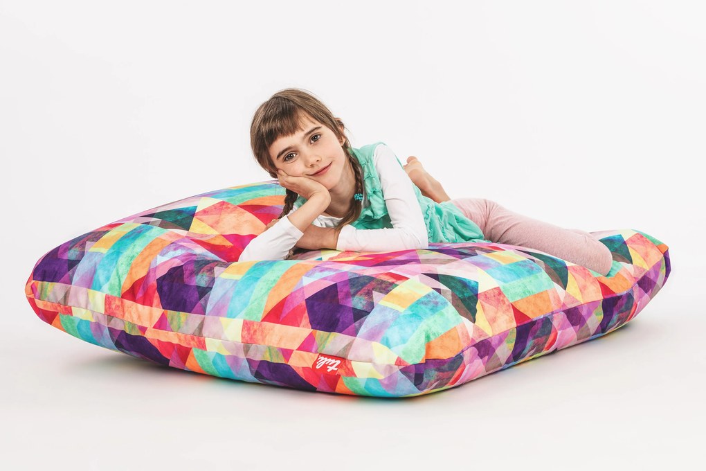 Tuli Funny sedací vak Provedení: 905 - pastel - vzorovaný polyester