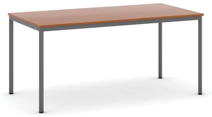 B2B Partner Jídelní stůl, 1600 x 800 mm, deska třešeň, podnož tm. šedá
