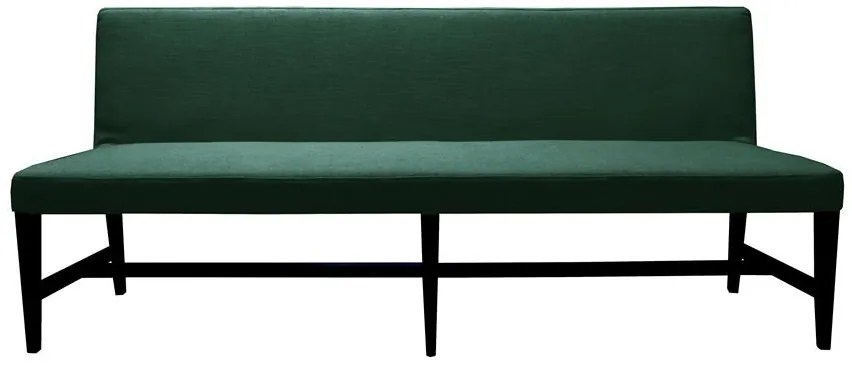 Prostorná jídelní lavice Celine 5 - tmavě zelená