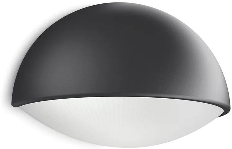 Led venkovní nástěnné svítidlo philips dust 16407/93/16 - antracit