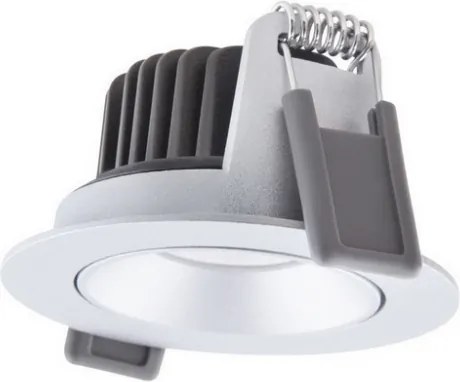 Podhledové LED svítidlo LEDVANCE SPOT ADJUST stříbrné 8W 3000K CRI90 36° stmívatelné