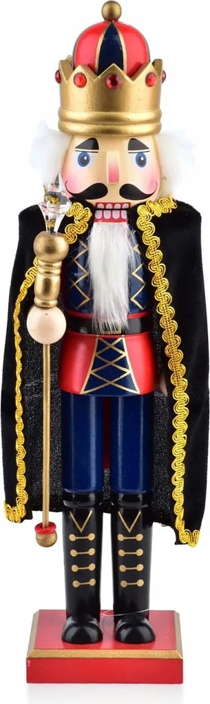 Louskáček figurka Lila Santa 38 Cm