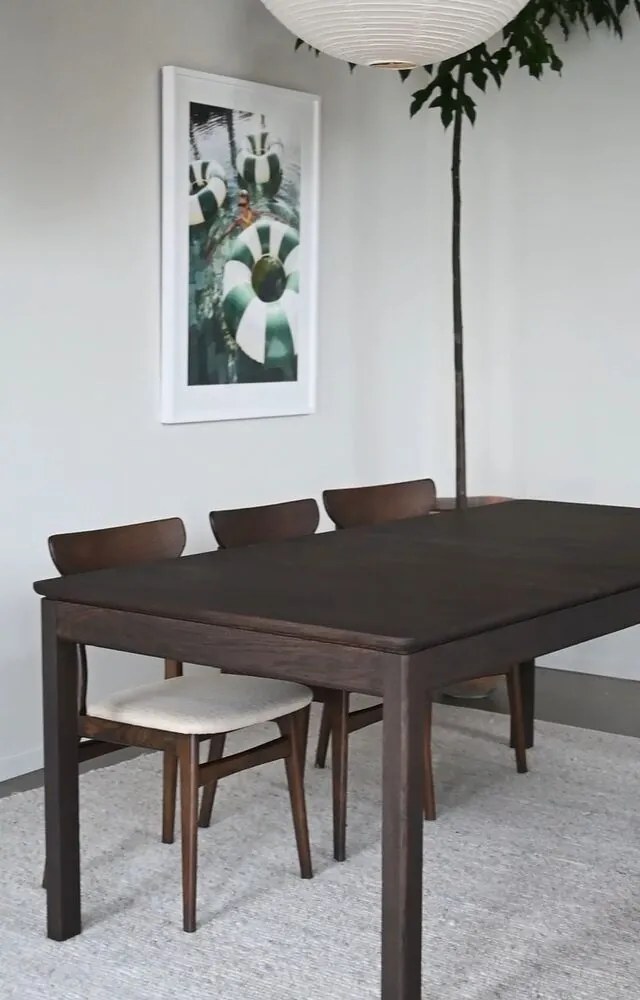 ROWICO Jídelní stůl GARDNER 200x95 cm tmavě hnědý