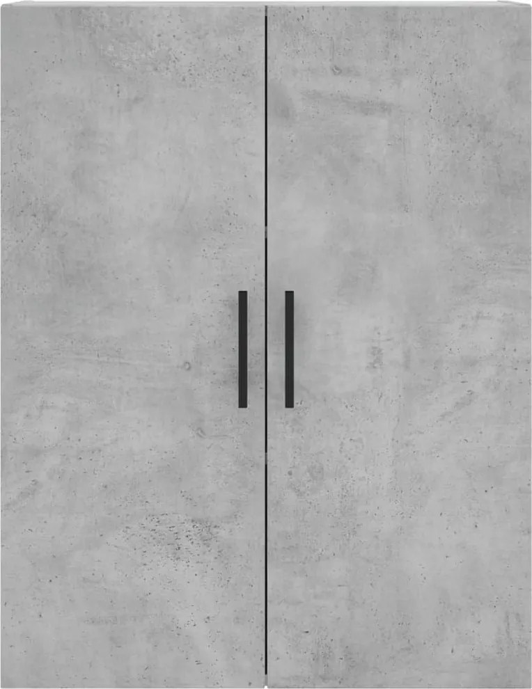 Skříň highboard betonově šedá 69,5x34x180 cm kompozitní dřevo 3195703
