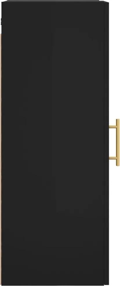 vidaXL Nástěnná skříňka 34,5 x 34 x 90 cm [828845] Barva: hnědý dub