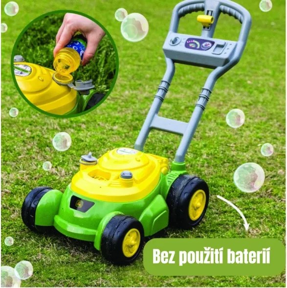 John Deere Bublifuková sekačka Kids