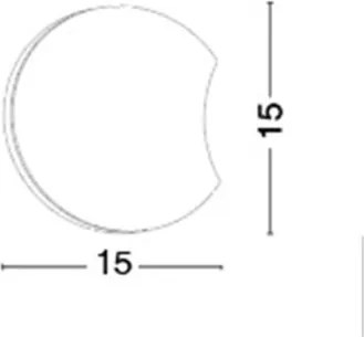Nástěnné LED svítidlo NOVA LUCE ANZIO 6W 3000K 711008