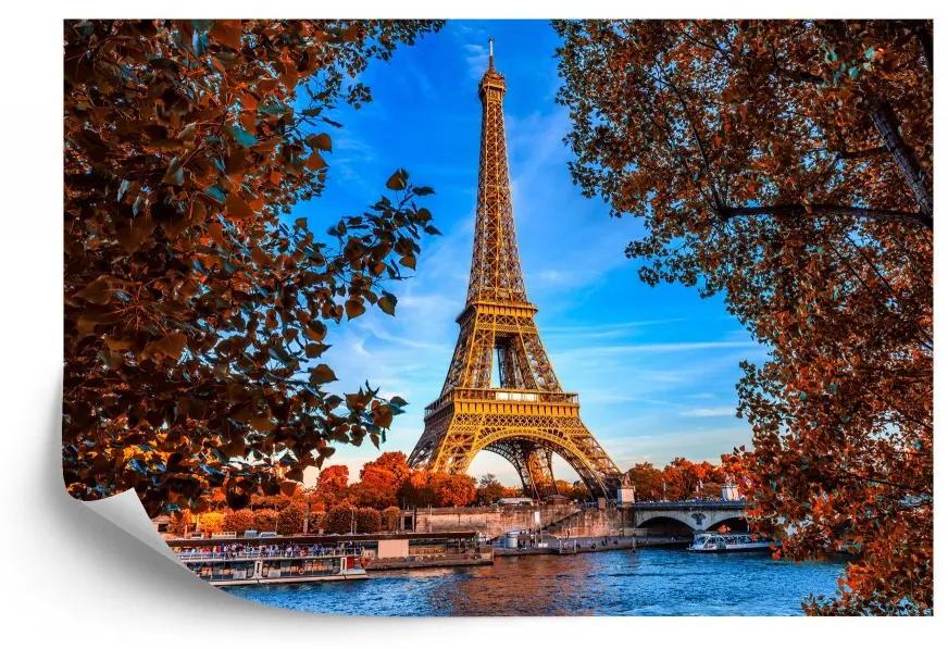 Fototapeta Paříž Eiffelova Věž Vliesová tapeta 104x70.5