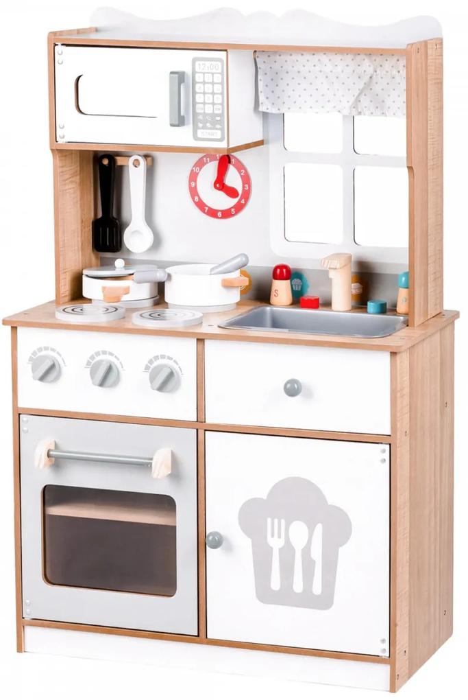 Dřevěná kuchyňka pro děti Eco Toys