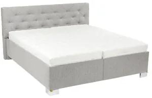 Čalouněná postel JOLANDA, Velikost postele 160x200, Varianta matrace STRONGFLEX, Rošt R1 0