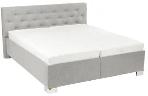 Čalouněná postel JOLANDA, Velikost postele 160x200, Varianta matrace SUPERFLEX, Rošt R1 0