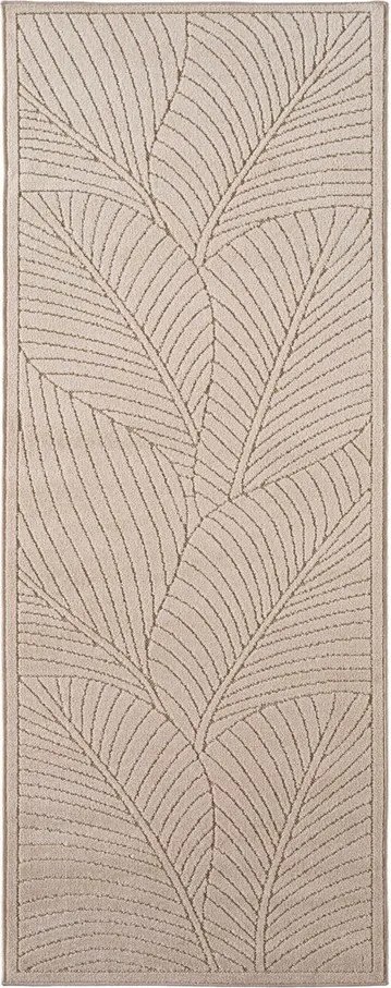 Béžový vnitřní a venkovní běhoun 80x250 cm Nova 1203 – Ayyildiz Carpets