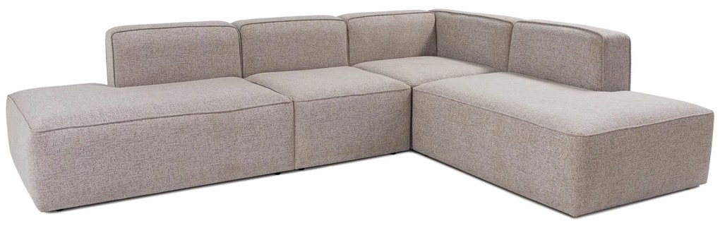 Hanah Home Rohová pohovka MORE B pravý roh béžová