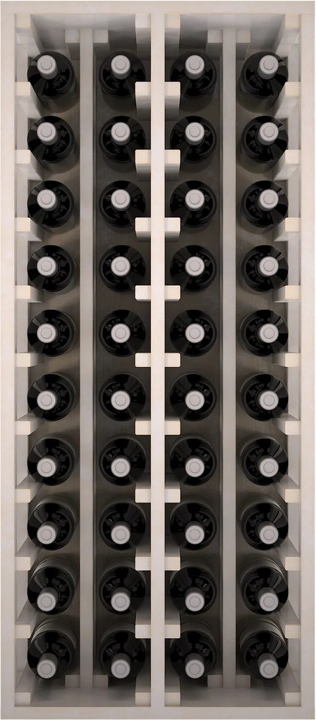 Expovinalia Regál na víno CANEDO IV Materiál a odstín: Borovice s černým nátěrem