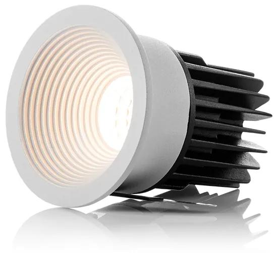 Led2 Zápustné LED svítidlo SPLASH ø 7,6 cm, IP54 Barva: Černá, Stmívání, řízení: RF Control