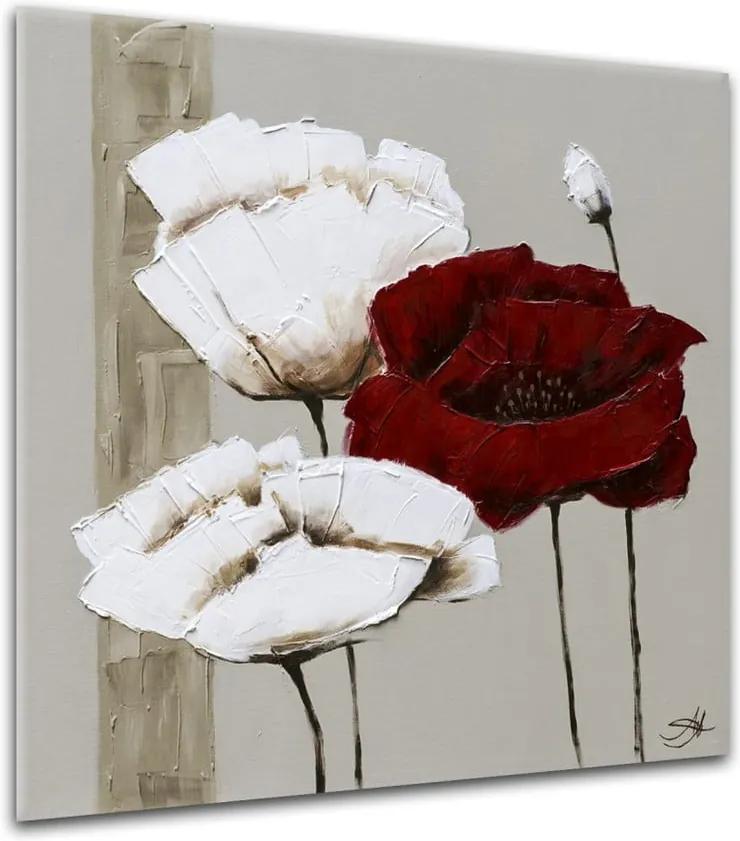 Obraz Styler Glasspik Flower June, 20 x 20 cm