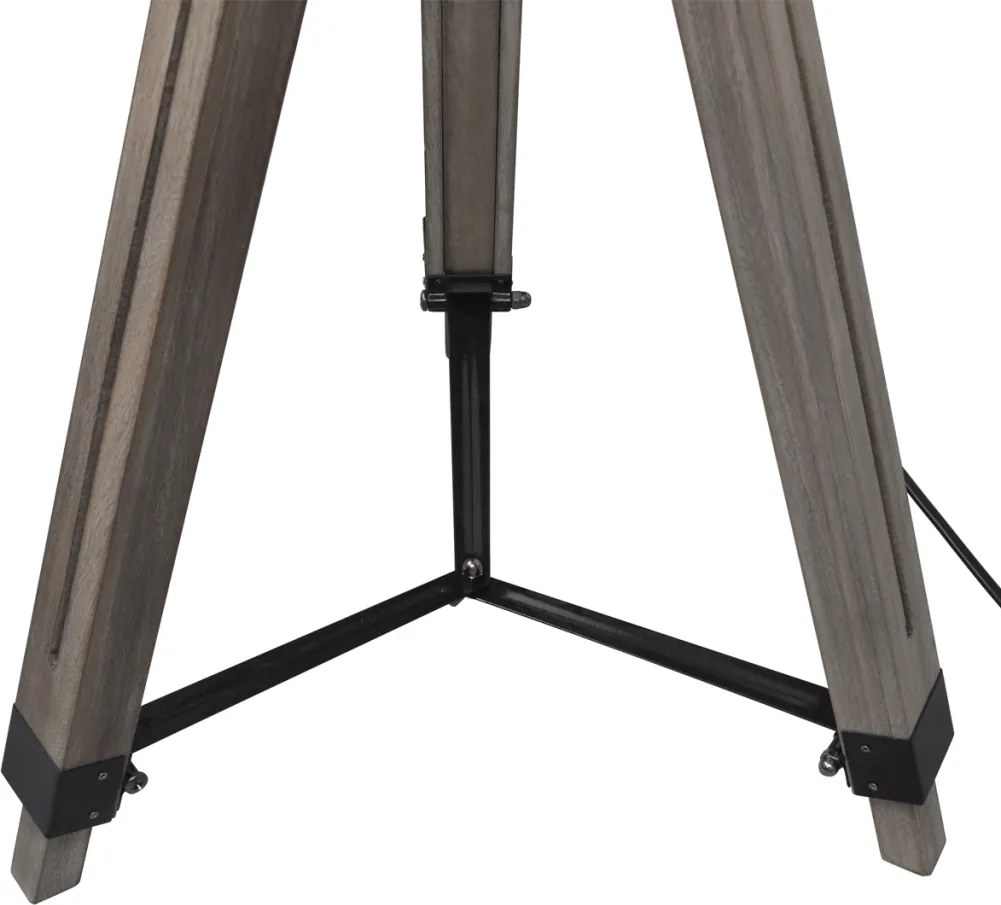 Designová stojací lampa černá