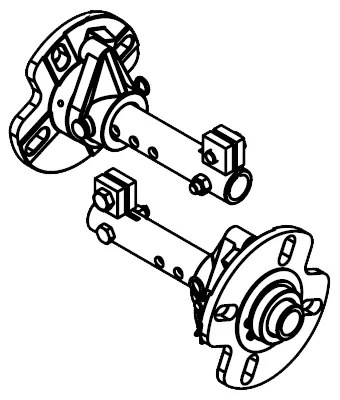 Kultivátor PUBERT VARIO 65B C3 + vozík VARES HV 220L - SET 6