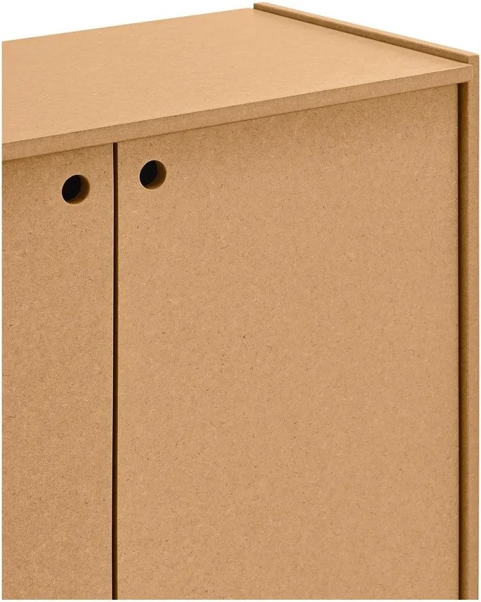 Komoda v přírodní barvě 197x80x40 cm Wally – Teulat