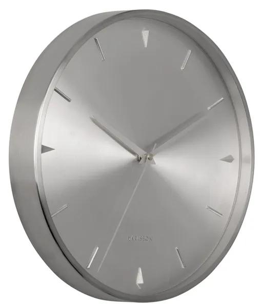 Karlsson 5896SI designové nástěnné hodiny
