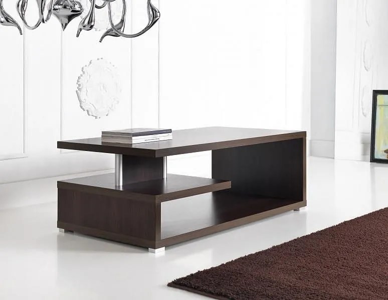 Konferenční stolek Viktor, LTD, wenge kaštan, 128x46x68 cm