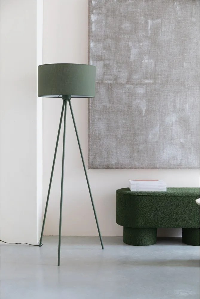 Zelená stojací lampa (výška 146 cm) Susie – White Label