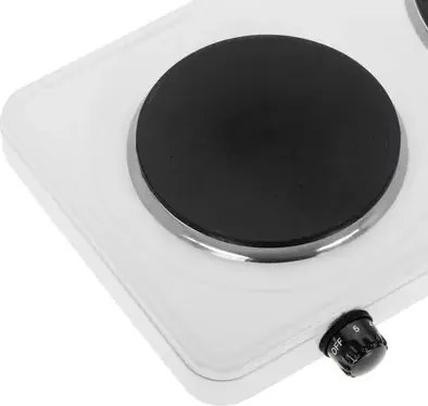 Adler AD 6520 bílá / Vařič / 2500W / 185 mm + 155mm plotna