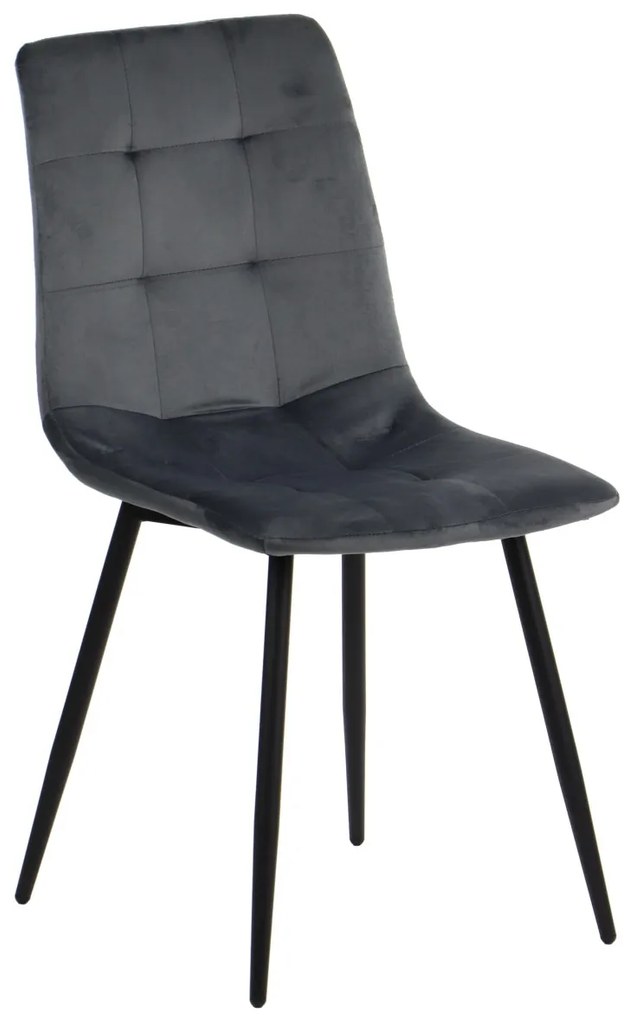Čalouněná židle CN-6004 šedá