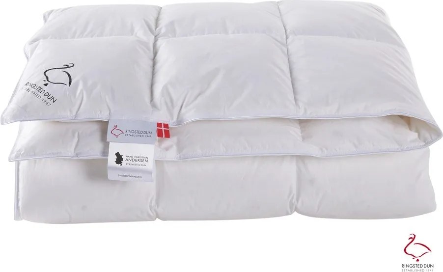 Zimní přikrývka s péřovou výplní 200x140 cm Snow Queen – Ringsted Dun