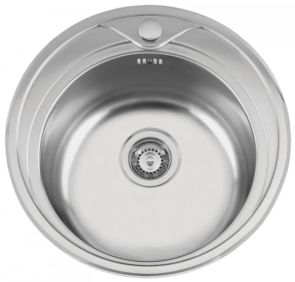 Sinks REDONDO 510 V 0,6mm matný RDREM5106V