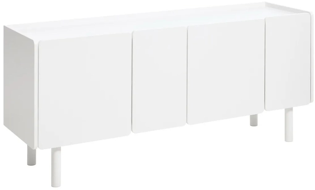 Designová komoda Feliciana 160 cm bílá