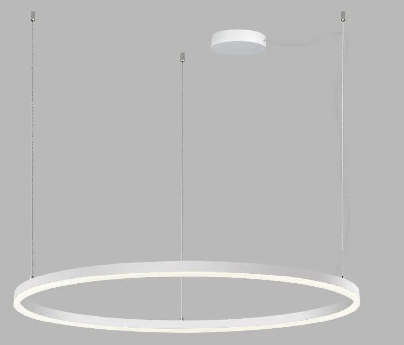 Závěsné led svítidlo LED2 Circle Barva: Bílá, Chromatičnost: 3000K Dali, Ø - Průměr: 120cm