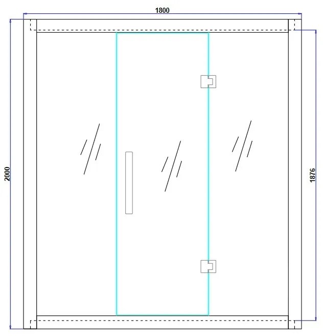 BPS-koupelny Kombinovaná sauna 2v1 - Infrasauna + finská sauna 180x160, 4-5 osob
