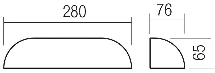 Světla a lustry REDO GROUP Venkovní světlo na fasádu Redo URON 91000 IP65 LED 8,7W beton