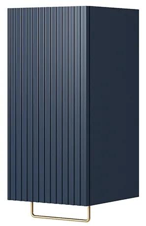 Závěsná koupelnová skříňka Nicole 70 cm - námořnická modrá