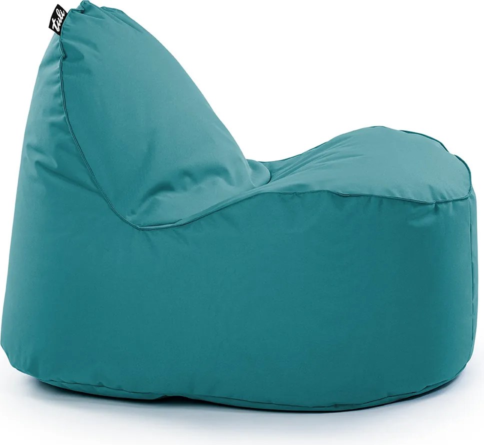 Tuli Sedací vak Moka x Náhradní obal - Polyester Tyrkysová