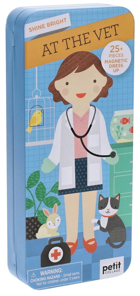Petit Collage Magnetické puzzle Veterinářka
