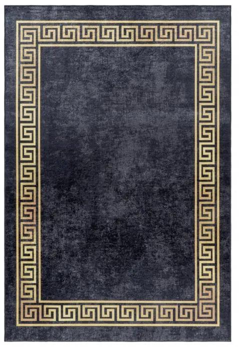 Ayyildiz Kusový koberec FIESTA 4305, Černá Rozměr koberce: 120 x 170 cm