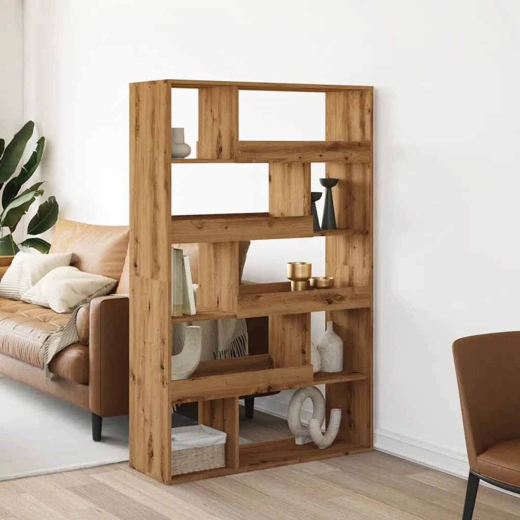 Knihovna dub artisan 100 x 33 x 156,5 cm kompozitní dřevo 3309347