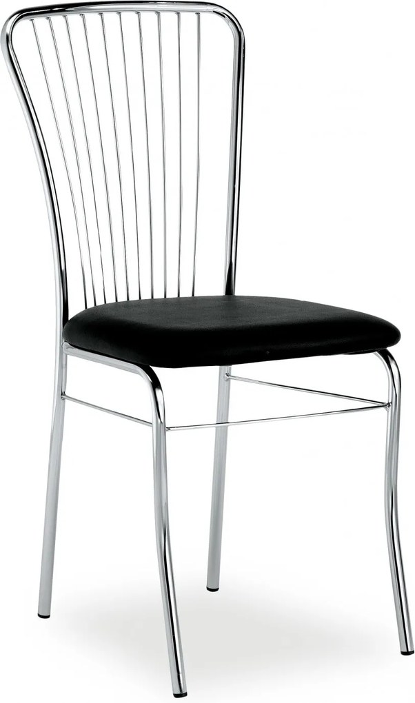 ITTC Stima Chromová židle IRINA Látka: BOLTON NEW arancio 1