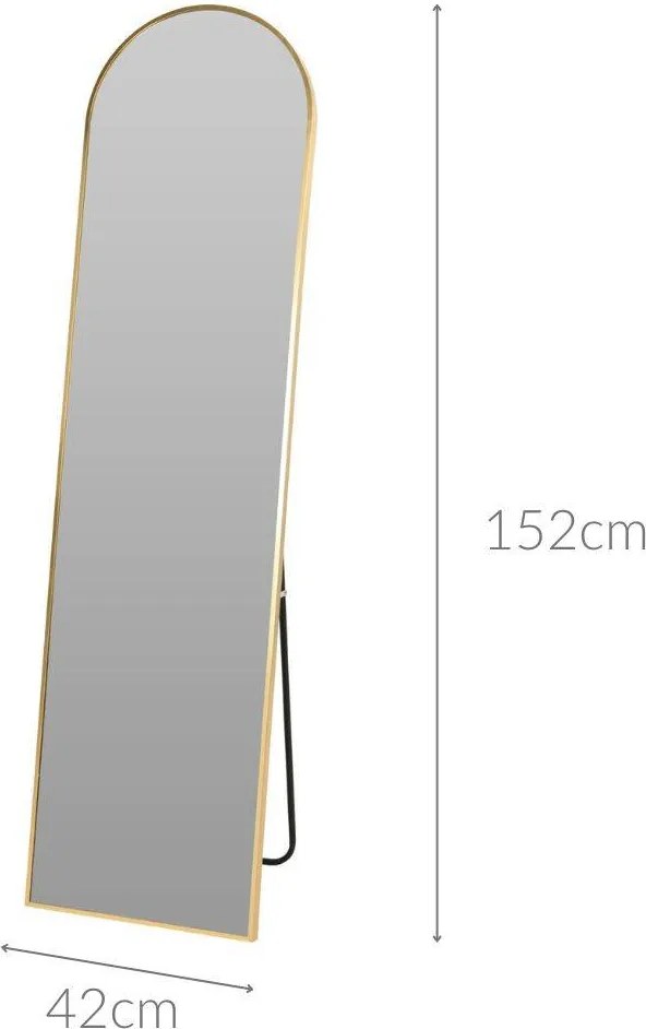 Volně stojící zrcadlo, 150 cm