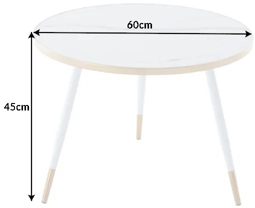 Konferenční stolek PALLAS Dekorhome 60 cm