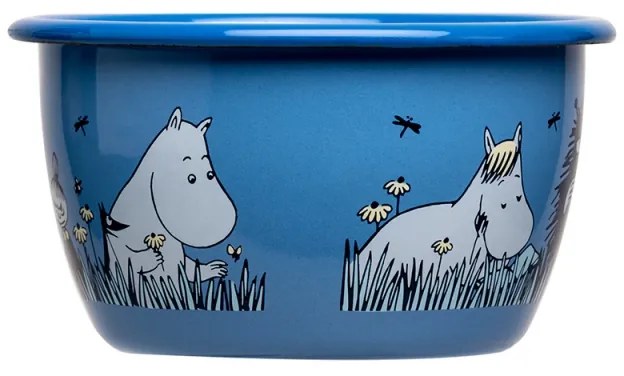 Miska Moomin Friends 0,3l, smalt / modrá