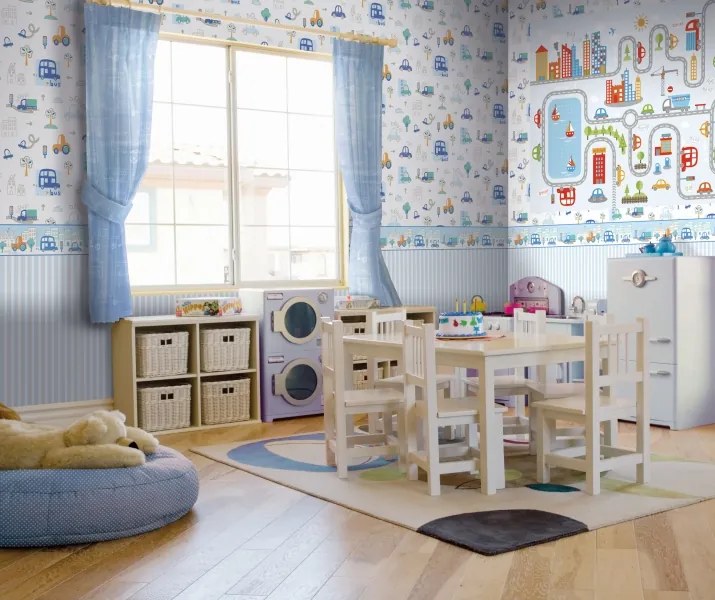 ICH Wallcoverings Dětská papírová tapeta na zeď, 561-2 , Coconet, Ichwallcoverings rozměry 0,53 x 10,05 m