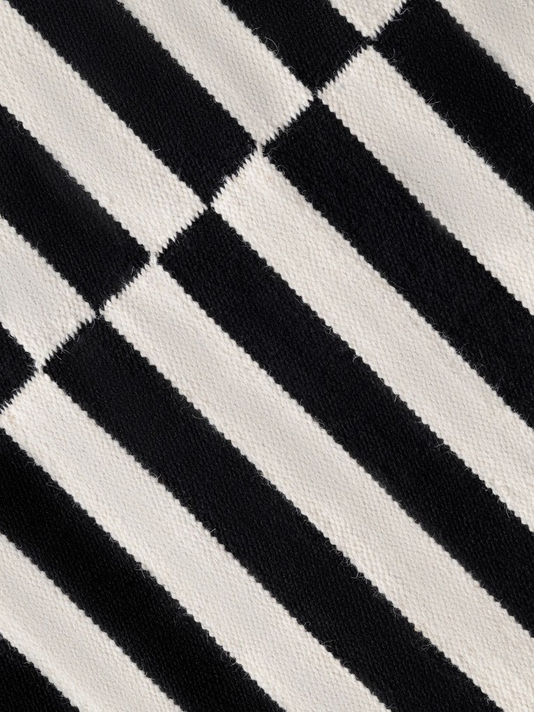 Hanse Home, Kusový koberec Vika 106207 Black White, 80x150, černobílá, ložnice