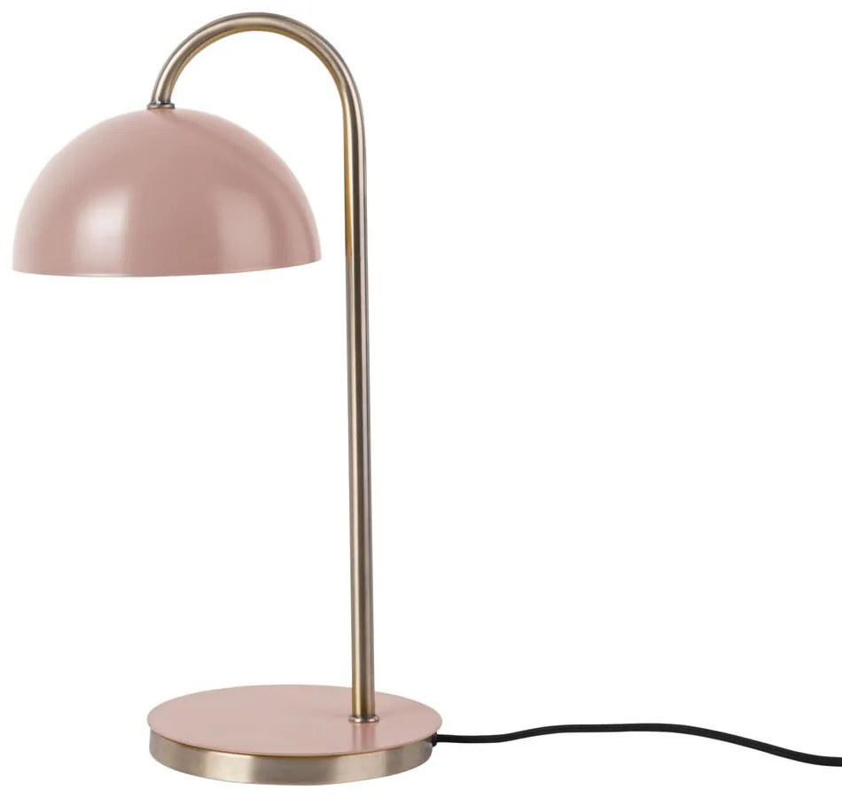 Stolní lampa v matné růžové barvě Leitmotiv Decova