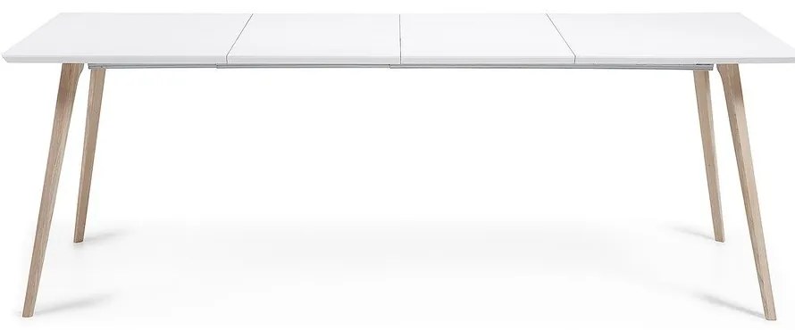 Rozkládací jídelní stůl s přídavnou deskou 90x140 cm Eunice – Kave Home