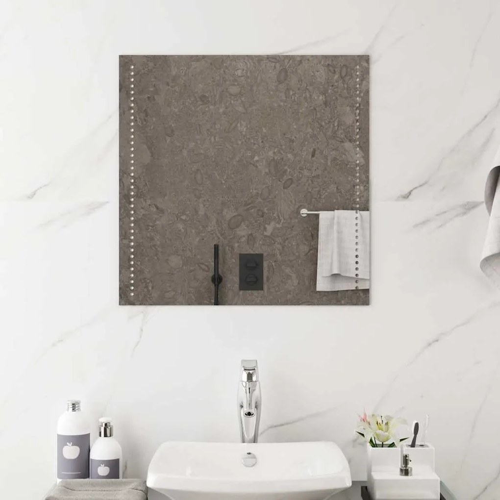Koupelnové zrcadlo s LED osvětlením 60 x 60 cm 151721