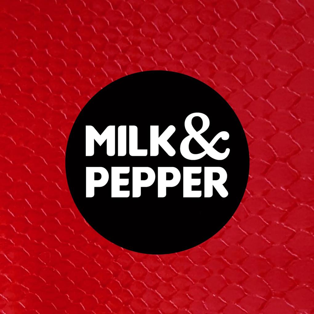 MILK&PEPPER Milkandpepper obojek pro psy Safira Rouge Velikost: 40x2 cm