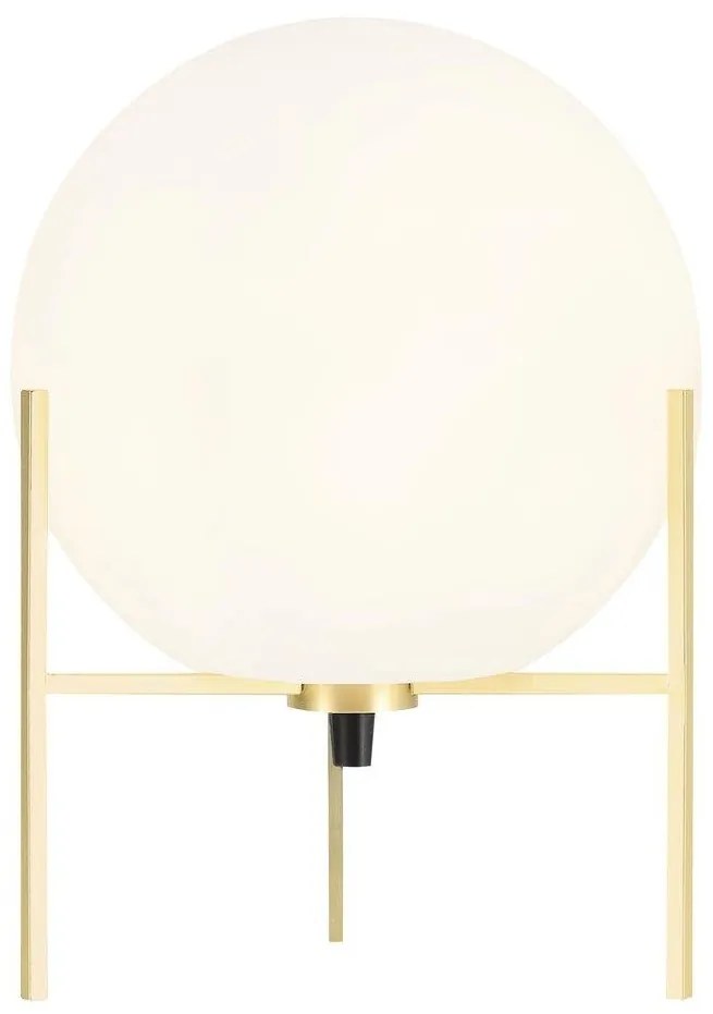 NOR 47645001 Stolní lampa Alton 1x15W E14 bílá opál - NORDLUX